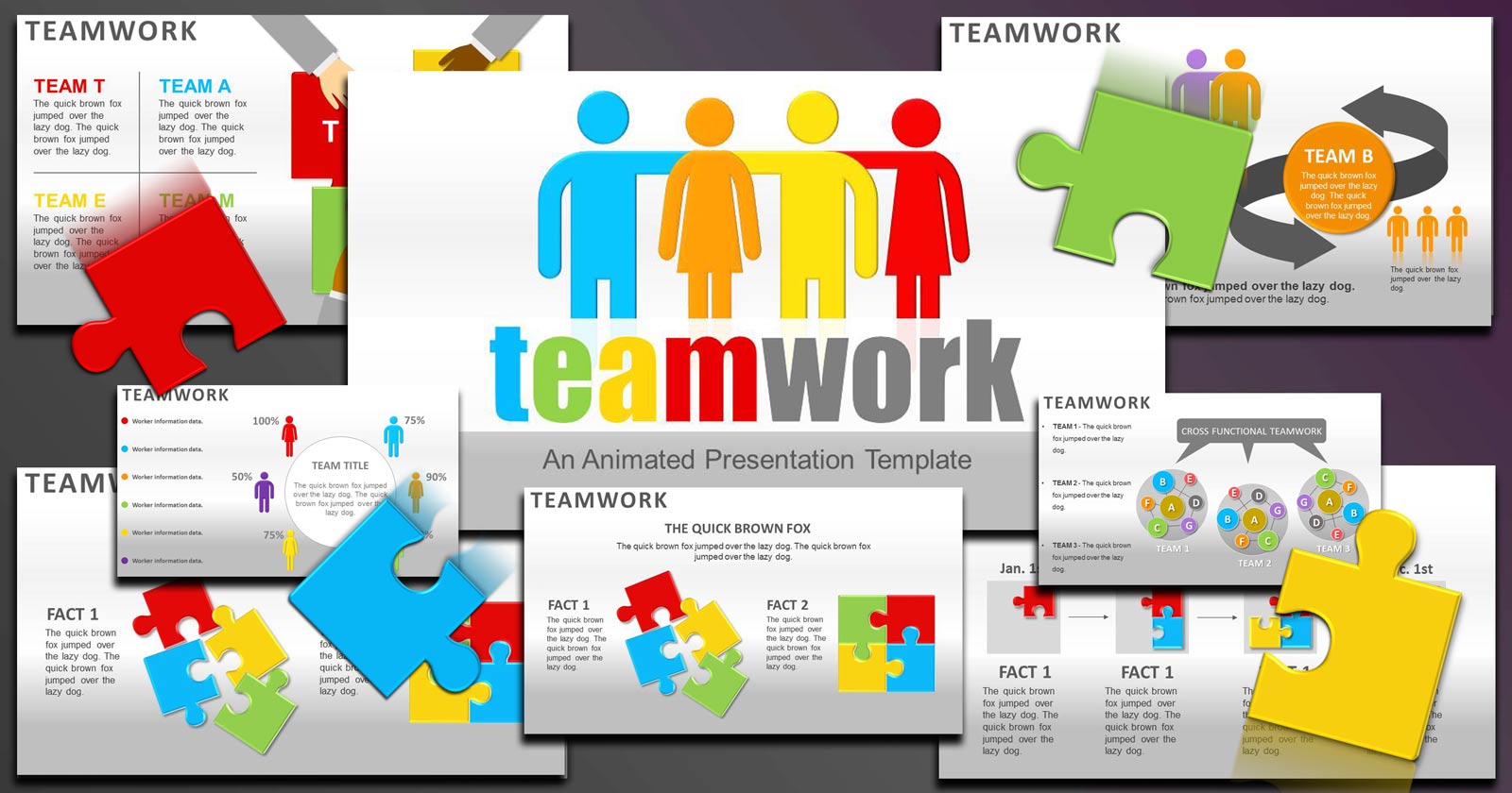 Teamwork Concept for PowerPoint