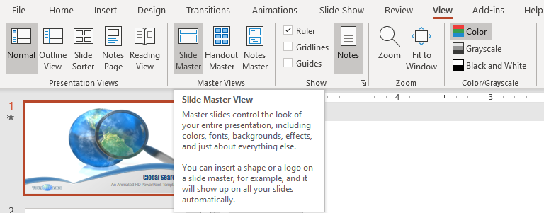 How To Remove Elements From PowerPoint Templates