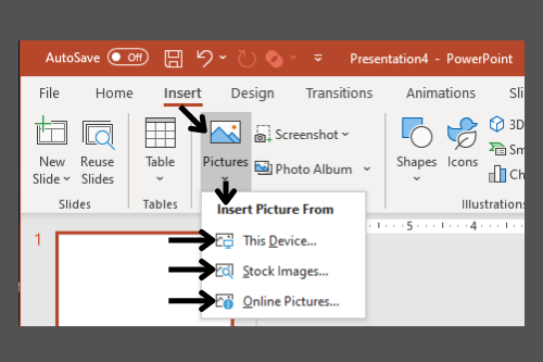 Powerpoint 2016 Tutorial Inserting Online Pictures Powerpoint 2016 Tutorial Inserting Online Pictures